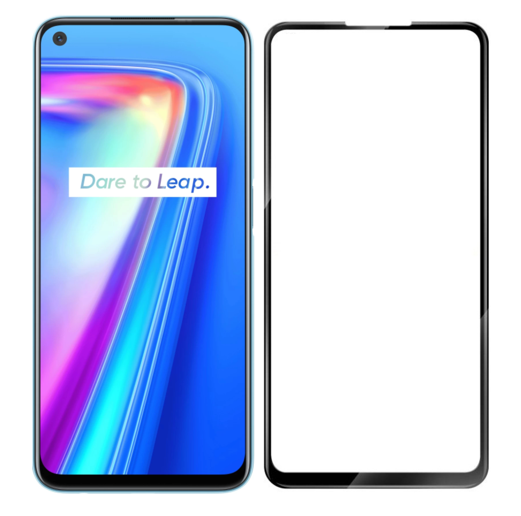 Realme 7 Black Glass – Carry Wrap